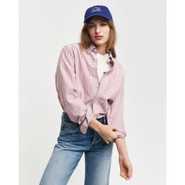 Gant Damen Langarmhemd &raquo;REG OXFORD STRIPE SHIRT&laquo; unisex, in leichter Oxford-Qualit&auml;t rot 3XL, N-Gr