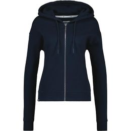 alife and kickin Alife & Kickin Damen Sweatjacke &raquo;Damen RanaAK A&laquo; Hoodie mit Rei&szlig;verschluss und Kapuze, Kapuzensweatjacke blau XL