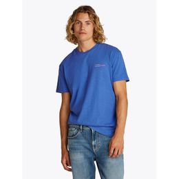 Tommy Jeans Herren &raquo;TJM REG GRAPHIC SLUB TEE EXT&laquo; Mit Rundhalsausschnitt blau S
