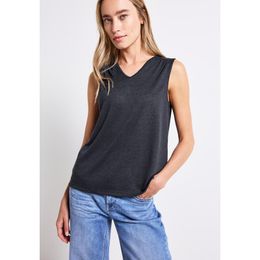 Street One Damen Street One Shirttop mit Spitze blau 40