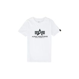 Alpha Industries Jungen T-Shirt &raquo;Basic T-Shirt BL K&laquo; wei&szlig; 12