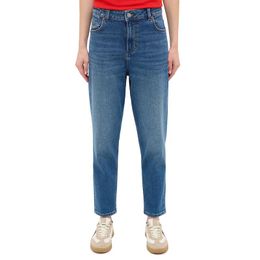 Mustang Damen Mustang Mom-Jeans &raquo;Damen Style Charlotte Tapered&laquo; blau 29, L&auml;nge 34