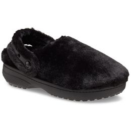Crocs Damen Clog &raquo;Classic Unfurgettable Clog&laquo; , Hausschuh, Freizeitschuh mit schwenkbarem Fersenriemen schwarz 37