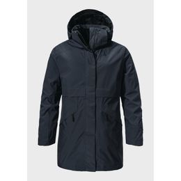 Sch&ouml;ffel Sch&ouml;ffel Damen Parka &raquo;Urban Ins Parka Style Malkay WMS&laquo; mit Kapuze blau 42