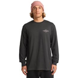 Billabong Herren Langarmshirt &raquo;Crayon Wave&laquo; schwarz M