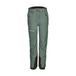 Killtec Damen Skihose &raquo;KSW 49 WMN SKI PNTS&laquo; Wasserdichte, atmungsaktive Skihose mit Kantenschutz und Schneef&auml;ngen grau 42, Normalgr&ouml;&szlig;en
