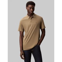 Calvin Klein Herren Poloshirt &raquo;SS SUPIMA CHEST EMB POLO&laquo; Mit Rundhalsausschnitt gr&uuml;n XXL