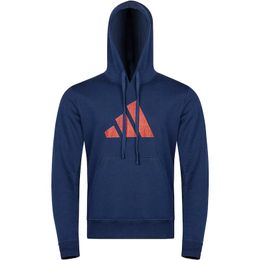 adidas Performance Hoodie &raquo;Perfo Script Graphic Hoody&laquo; blau Hoodie