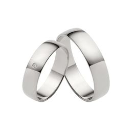 Firetti Unisex Trauring &raquo;Schmuck Geschenk Gold Hochzeit Ehering Trauring "LIEBE"&laquo; Made in Germany, wahlweise mit oder ohne Brillant wei&szlig;