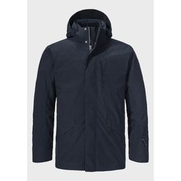 Sch&ouml;ffel Sch&ouml;ffel Herren Doppeljacke &raquo;Urban 3in1 Parka Style Borkol MNS&laquo; mit Kapuze blau 52
