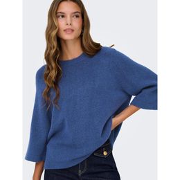 Only Damen Only Strickpullover &raquo;ONLSIMONI 3/4 PULLOVER KNT NOOS&laquo; Materialmix, regular fit S