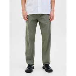 Jack & Jones Jack & Jones Herren Stoffhose &raquo;JPSTKANE SUMMER JOGGER SN&laquo; mit B&uuml;ndchen gr&uuml;n L, N-Gr