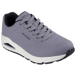 Skechers Herren Sneaker &raquo;Uno - Stand on Air&laquo; Freizeitschuh, Halbschuh, Schn&uuml;rschuh mit Air-Cooled Memory Foam grau 41