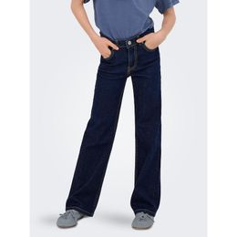 Kids Only M&auml;dchen KIDS Only Relax-fit-Jeans &raquo;KOGJUICY REG WIDE LEG AZG211 DNM NOOS&laquo; blau 140, N-Gr