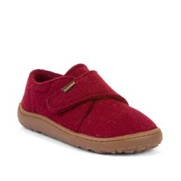 froddo Jungen froddo Hausschuh &raquo;BAREFOOT WOOLY&laquo; Klettschuh, Kindergartenschuh mit Wollfutter 22