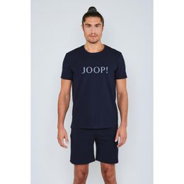 JOOP! Herren JOOP! T-Shirt &raquo;Comfort&laquo; Rundhalsausschnitt, Logoschriftzug, kurz&auml;rmelig blau M