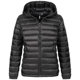 Lpo Damen LPO Steppjacke &raquo;GILMOUR MELVILLE VI Women&laquo; auch in Gro&szlig;en Gr&ouml;&szlig;en erh&auml;ltlich schwarz 40 (M)