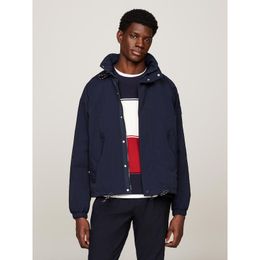Tommy Hilfiger Herren Blouson &raquo;REGATTA JACKET&laquo; mit Kapuze wasserabweisend, hochgeschlossen, mit verstaubarer Kapuze blau L