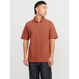 Jack & Jones Jack & Jones Herren Poloshirt &raquo;JPRCCWILLIAM WASH SS POLO SN&laquo; rot L