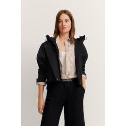 Bugatti Damen Bugatti Blouson mit Kapuze wasserabweisend schwarz 44