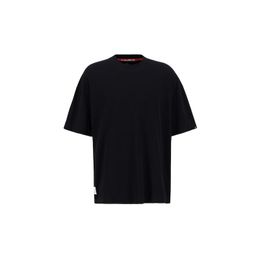 Alpha Industries Herren T-Shirt &raquo;Logo Backprint T-Shirt&laquo; schwarz 3XL