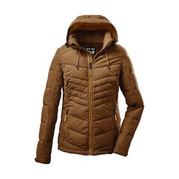 Killtec Damen Steppjacke &raquo;KOW 149 WMN QLTD JCKT&laquo; Wasser- und windabweisend, atmungsaktiv, abnehmbare Kapuze gelb 40
