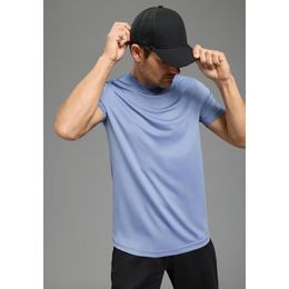 OCEAN SPORTSWEAR Herren Funktionsshirt &raquo;atmungsaktiv, quick dry&laquo; schmal geschnitten, Kurzarm, schnell trocknend, unifarben L (52/54)