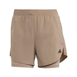 adidas Performance Workout Pants 'Made For Training' female Brown size XXS