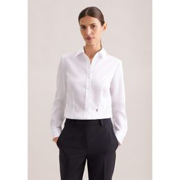 Seidensticker Damen Seidensticker Hemdbluse &raquo;Schwarze Rose&laquo; 1/1 Kragen Uni wei&szlig; 3XL (46)