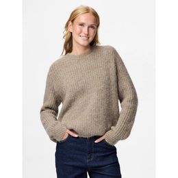 Pieces Damen Pieces Strickpullover &raquo;PCCLEO LS O-NECK CHUNKY KNIT NOOS BC&laquo; XXL