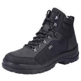Rieker Herren Winterboots &raquo;Flip Grip&laquo; , Outdoorboots mit umklappbaren Spikes an der Laufsohle, TEX-Membran schwarz 42