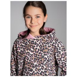 TRIGEMA Kinder Kapuzensweatshirt &raquo;TRIGEMA Hoodie mit Allover-Leo-Print&laquo; 128