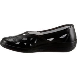 Aco Damen Slipper schwarz Gr&ouml;&szlig;e 37