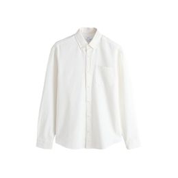 next Button Up Shirt male White size 4XL