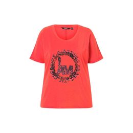 Ulla Popken Shirt female Red size 62-64