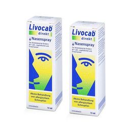 Livocab direkt Nasenspray Doppelpackung (2x10 ml) 2 St