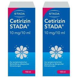 Cetirizin STADA Saft 10 mg/10 ml Set (2x 150ml) 2 St