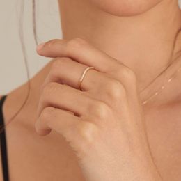 Ania Haie Ring Damen Gr&ouml;&szlig;e 54 gold