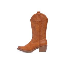 Smile Favorites Cowboy Boots female Beige size 40