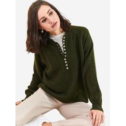 Bianco Lucci Sweater female Green size S/L