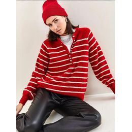 Bianco Lucci Sweater female Red size S/L
