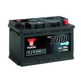Yuasa YBX7000 - EFB 12V 75Ah 700A YBX7096 Starterbatterie f&uuml;r SKODA VW ALFA ROMEO SUZUKI TOYOTA AUDI MERCEDES-BENZ LANCIA VOLVO OPEL NISSAN BMW DS REN