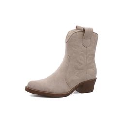 Smile Favorites Cowboy Boots female Beige size 40