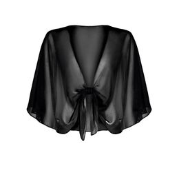 Adrianna Papell Cape female Black size One Size