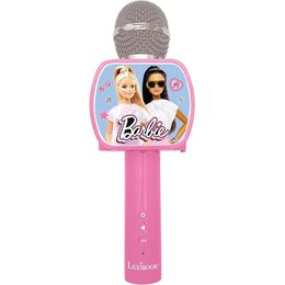 Lexibook Barbie Bluetooth-Mikrofon mit Stimmwechselfunktion Telefonhalter Rosa MIC240BB | Gr.: onesize