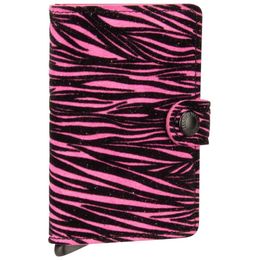 Secrid Geldb&ouml;rse Miniwallet Zebra in Fuchsia | Gr.: onesize