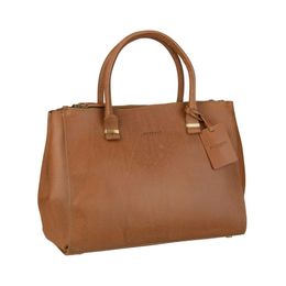 Burkely Handtasche Vintage Wieske 2-Zipper in Cognac | Gr.: onesize