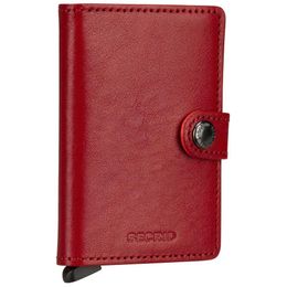 Secrid Geldb&ouml;rse Miniwallet Veg Tanned in Rosso-Bordeaux | Gr.: onesize