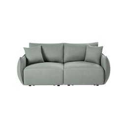 Beliani 2-tlg Modulsofa MESNALI in Gr&uuml;n/Schwarz | Gr.: onesize