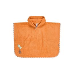 Sterntaler Poncho B&Auml;R Bo in leuchtorange | Gr.: onesize